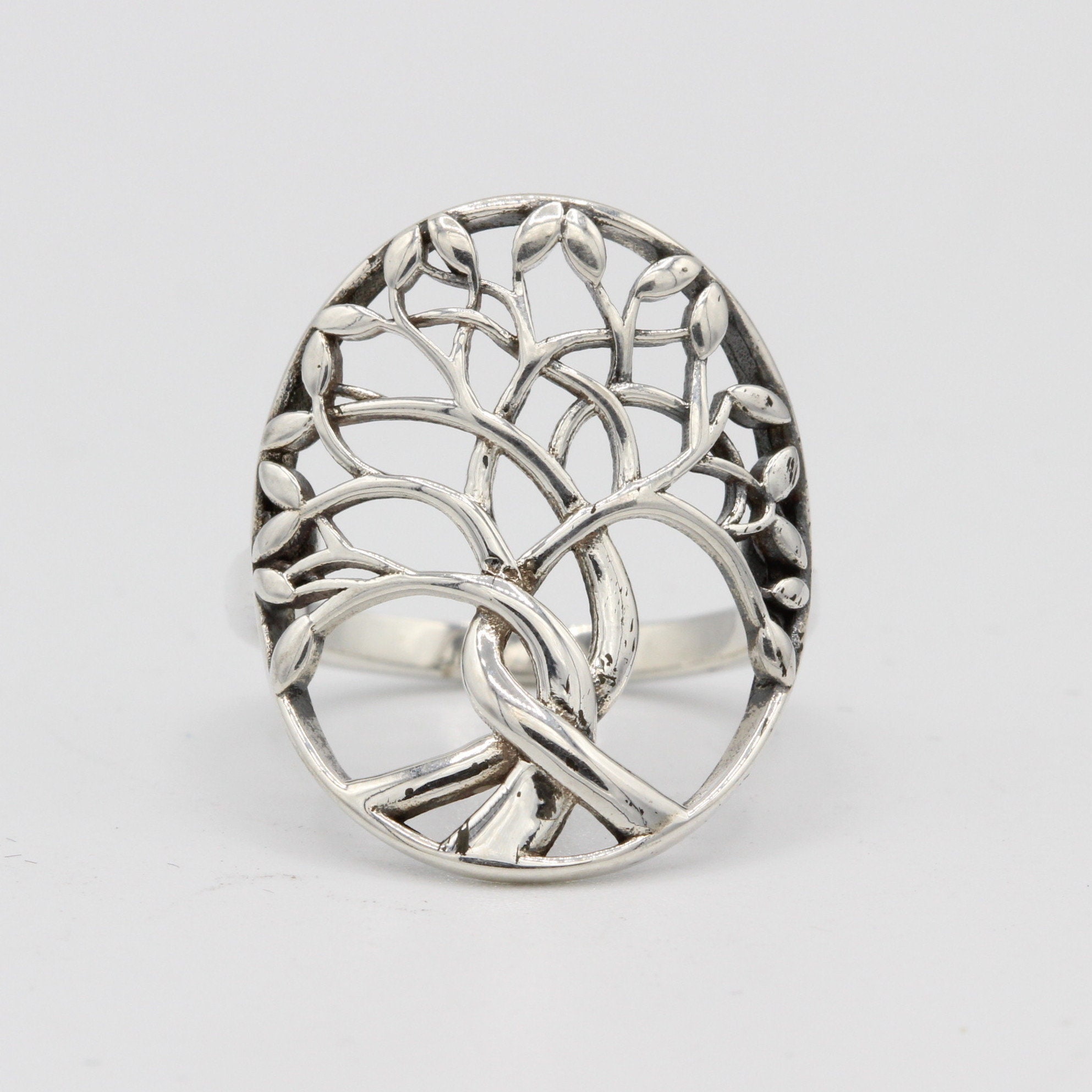 Tree of Life Ring Large Tree of Life 22 Mm New Design Celtic - Etsy