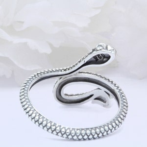 18mm Filigree Swirl Celtic Snake Band Ring 925 Sterling Silver Band ...