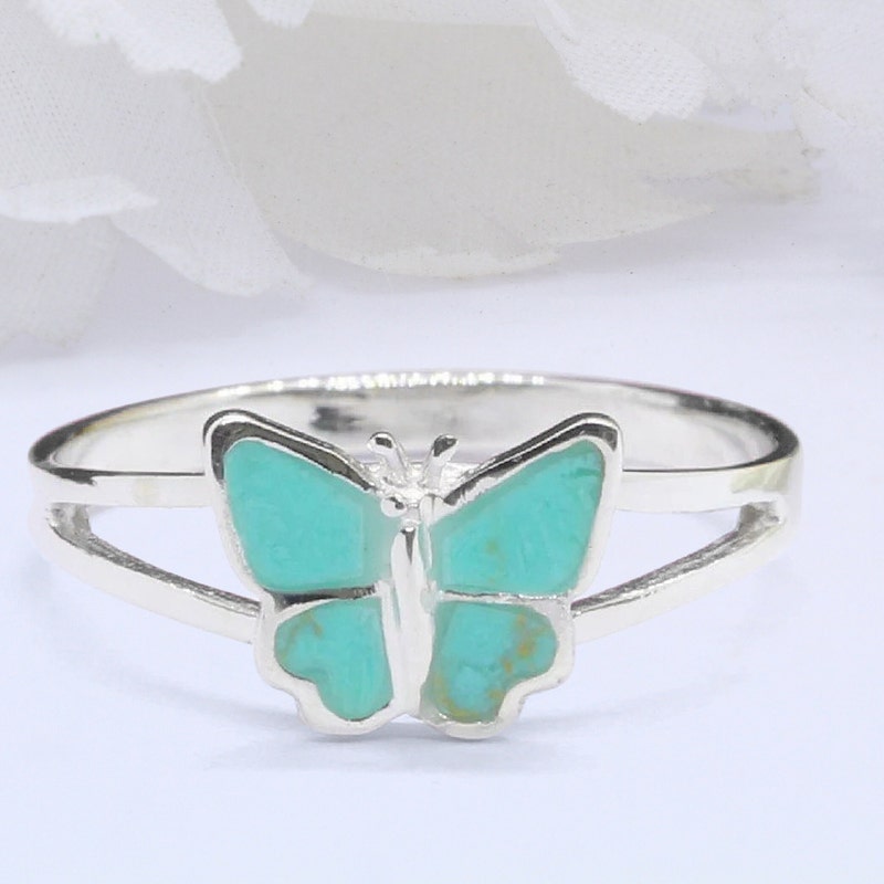 Turquoise Butterfly - Etsy