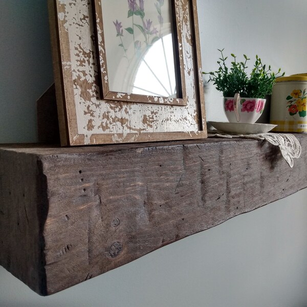 Barn Wood Shelf - Etsy