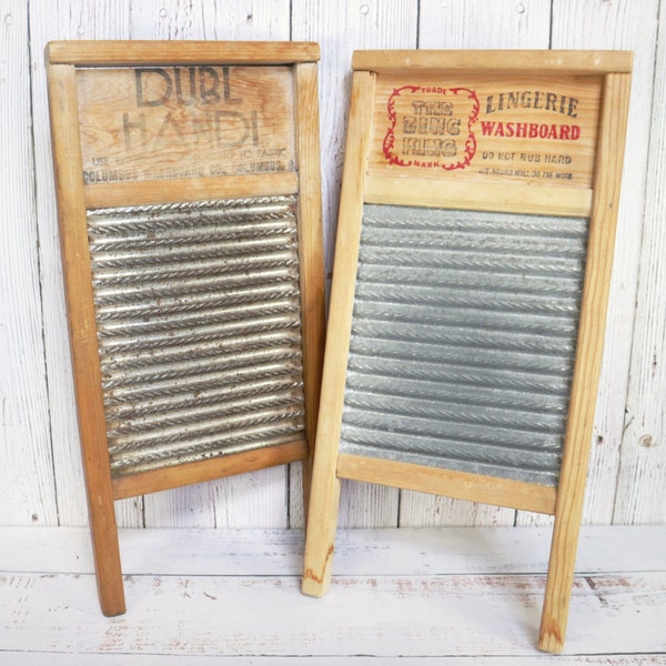 Antique Washboard - Etsy