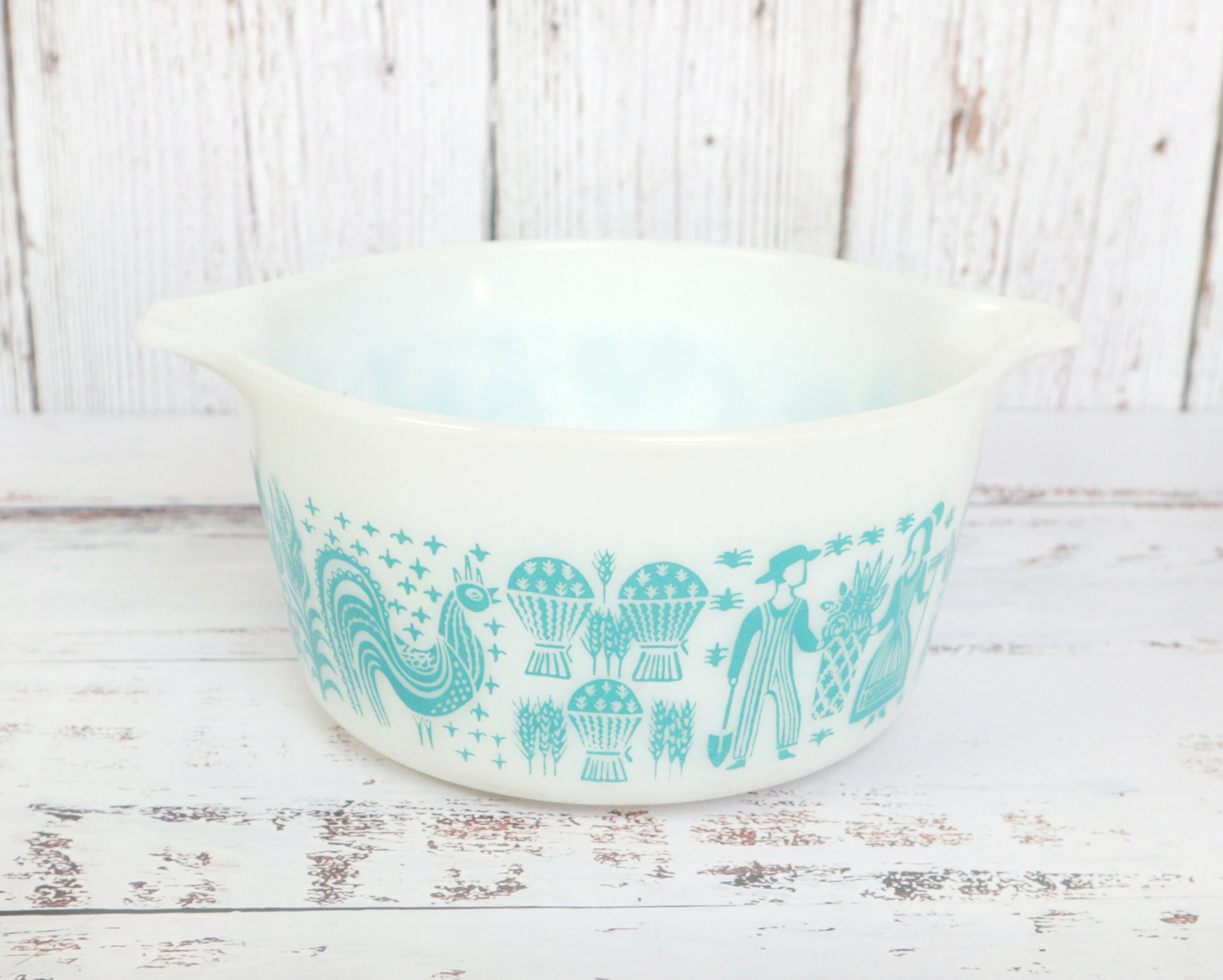 Vintage Pyrex Amish Butterprint Casserole Dish 473 1 Qt - Etsy