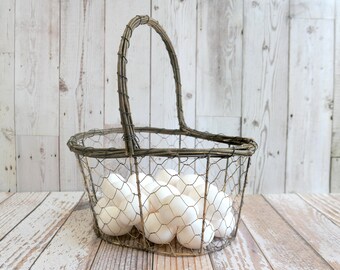 Chicken Wire Basket Storage - Etsy