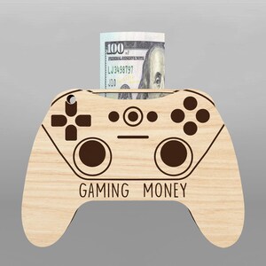 Gaming Controller Money Holder Ornament Cut File Svg,gaming Money ...