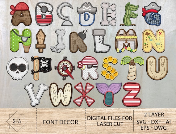 Pirate Alphabet