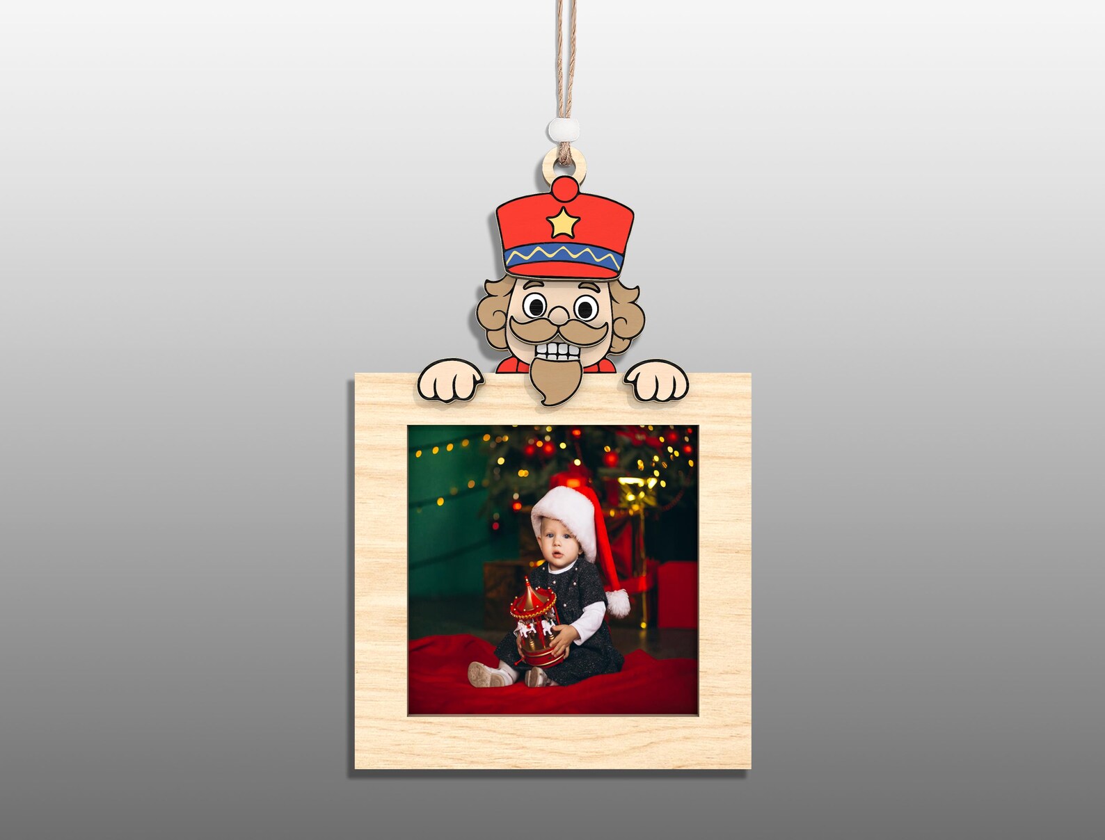 3D Christmas Frames, My First Christmas, Xmas Tree Picture Frame ...