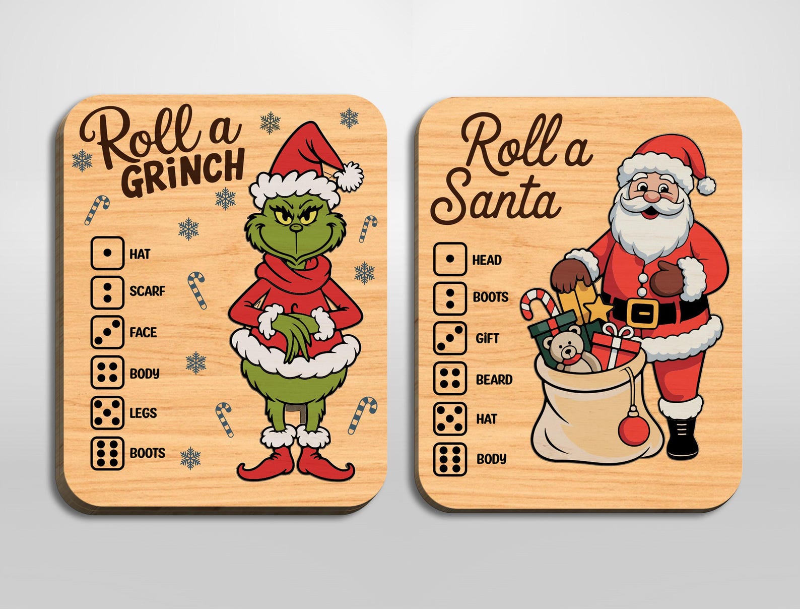 Christmas Puzzle Game , Christmas Roll A Santa Puzzle Game SVG ...