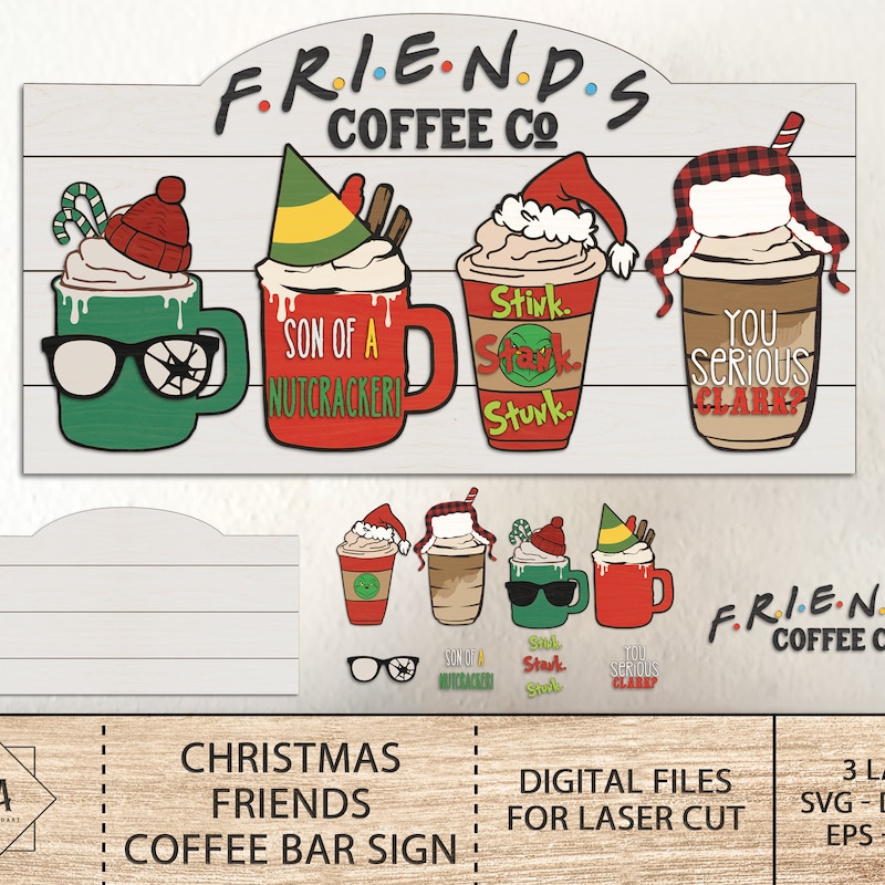 Friends Coffee Bar - Etsy