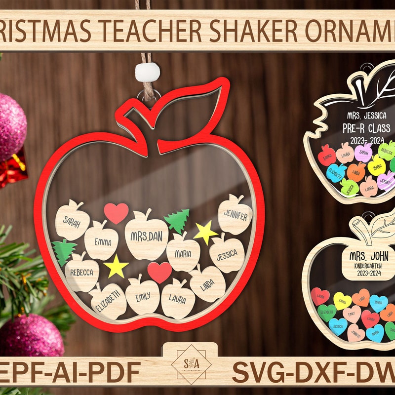 Teacher Ornament - Etsy