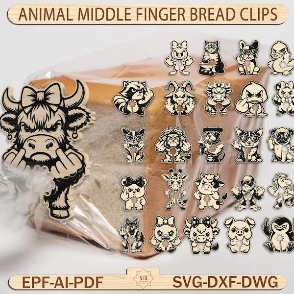 Affe mittelfinger - Etsy.de