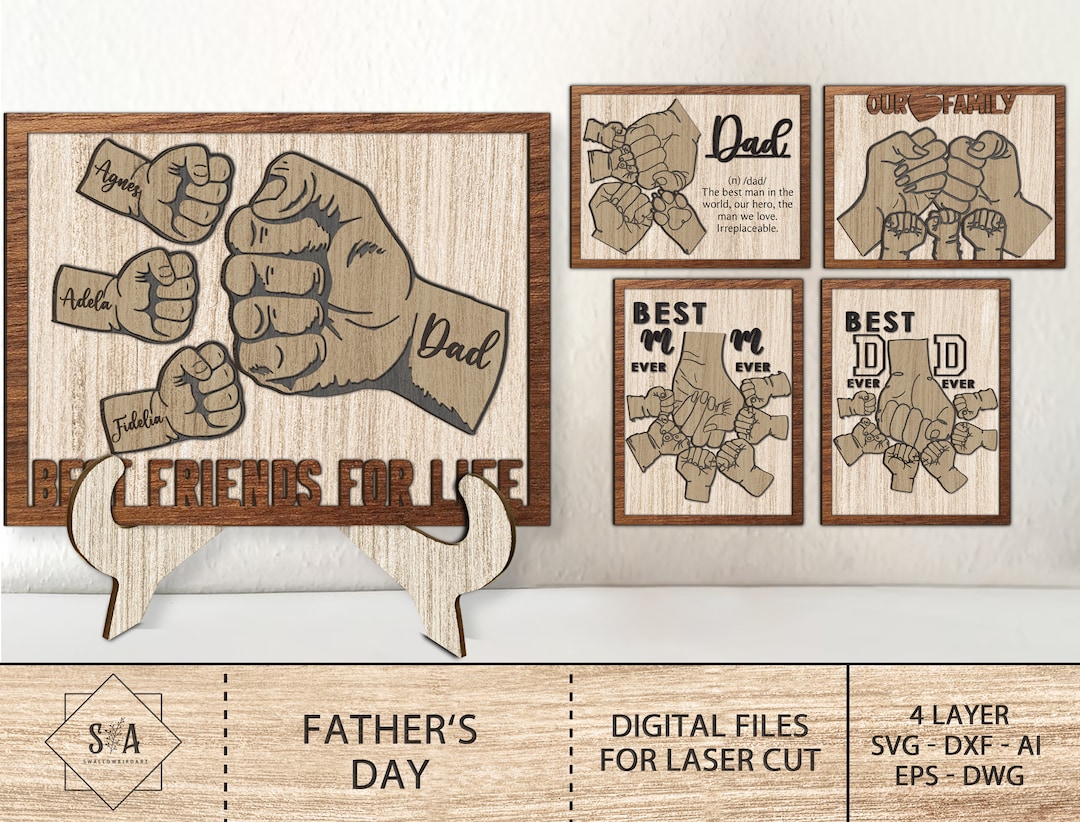 Fist Father‘s Day Svg, Father’s Day Sign Svg, Father‘s Day Gift Svg ...