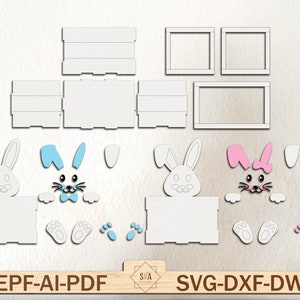 Easter Box Svg Laser Cut File Svg,easter Sweet Box Svg ,easter ...