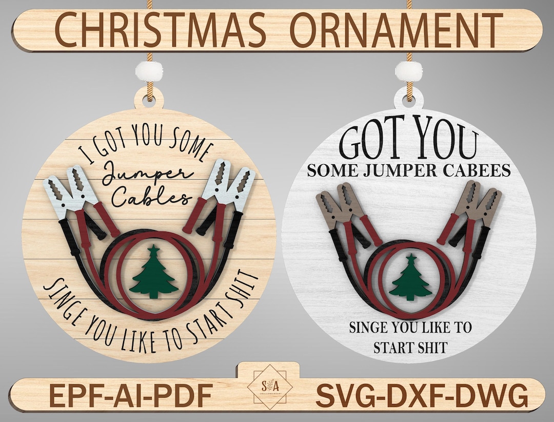 Funny Christmas Ornaments Svg,christmas Quote Ornament Svg,christmas ...
