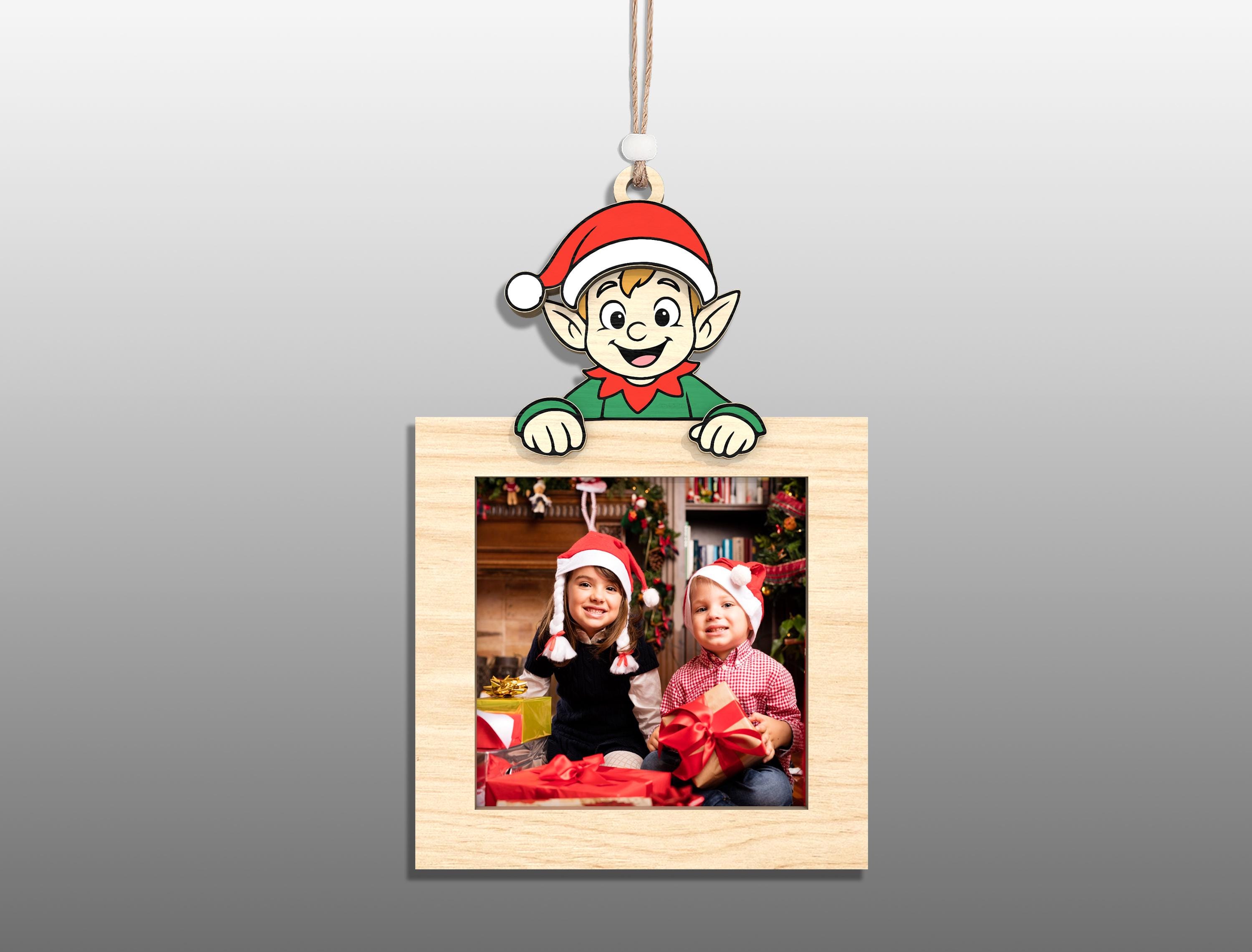 3D Christmas Frames, My First Christmas, Xmas Tree Picture Frame ...