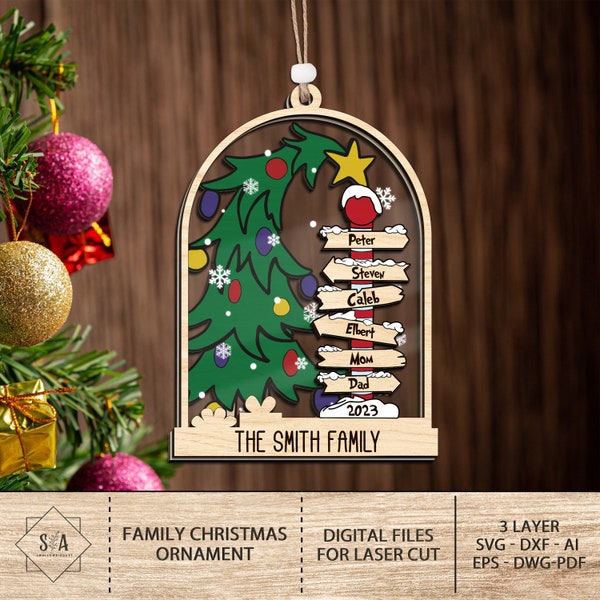 Family Tree Ornaments - Etsy