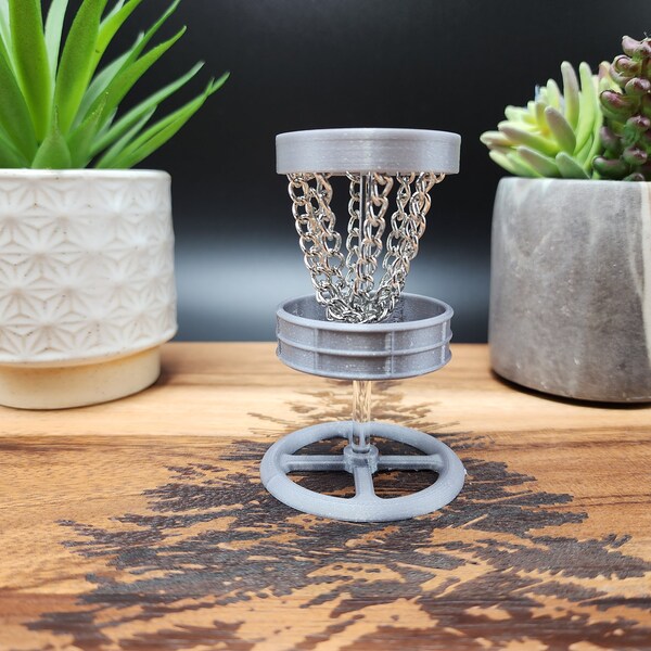 Desk Disc Golf Basket - Etsy