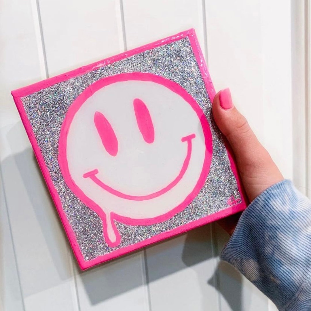 Sparkly Smiley Face - Etsy