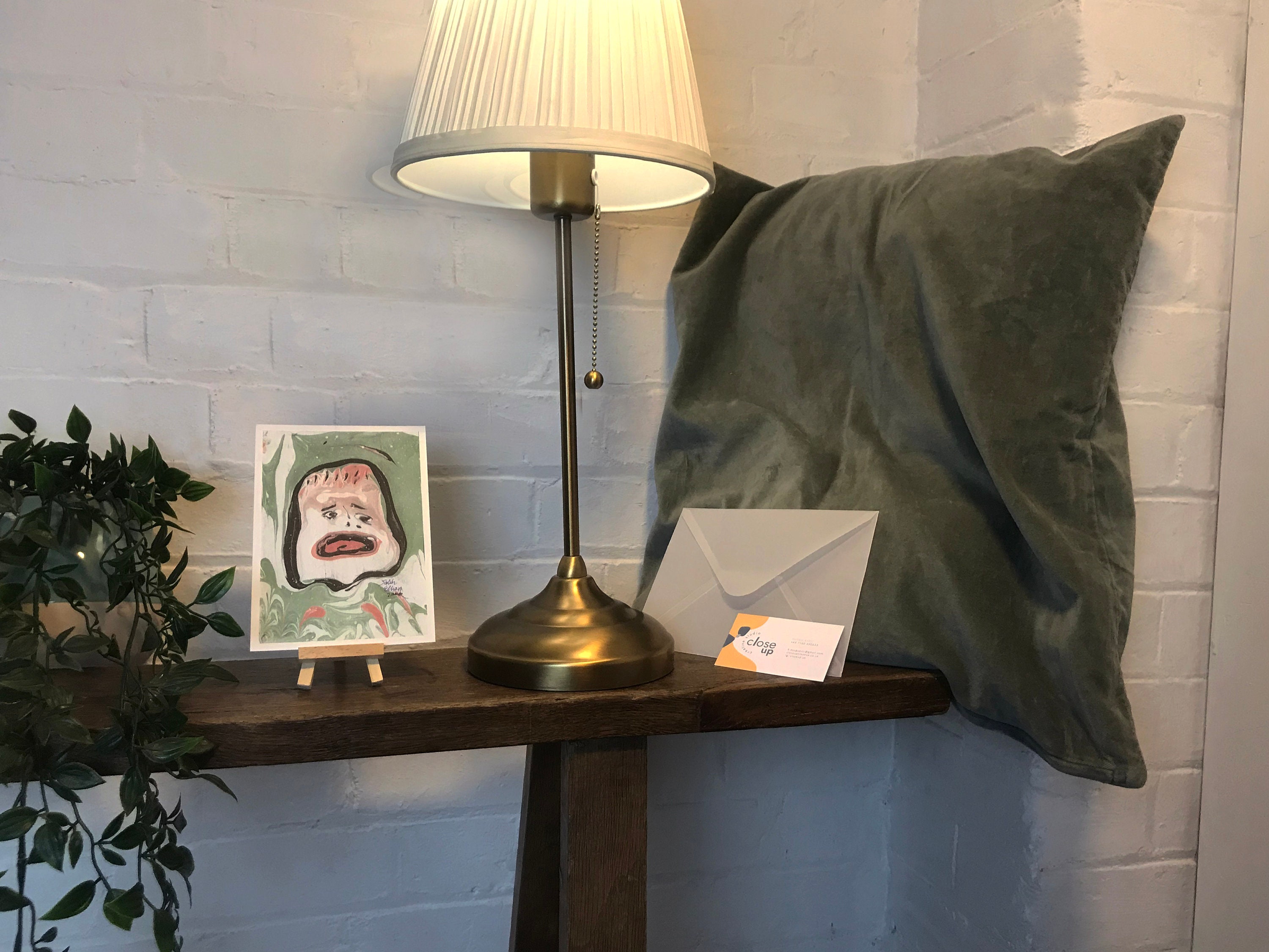 Art Print - 'crying Baby Man' Traditional Turkish Marbling Abstract ...