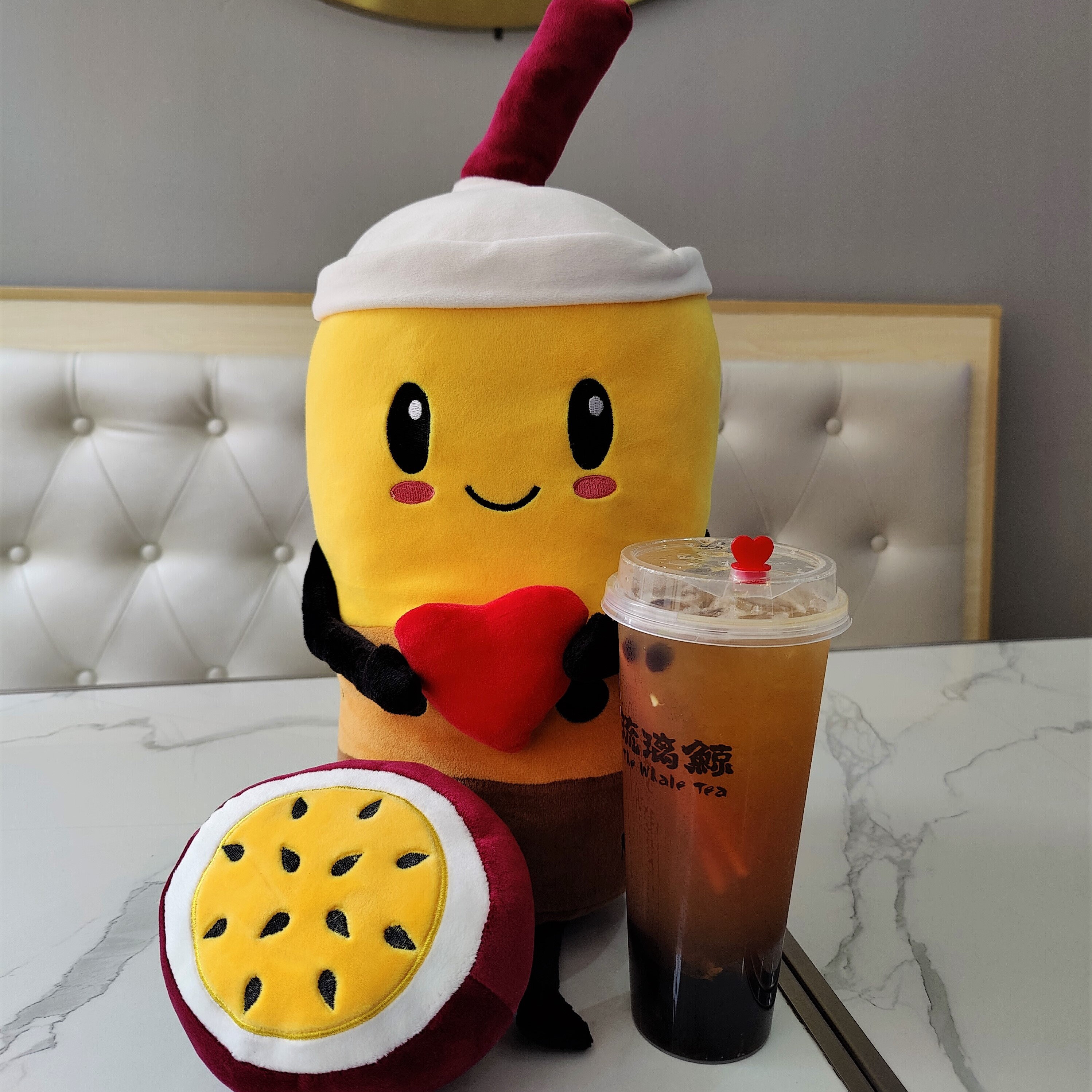 The Cute and Squishy Boba Plushie A Perfect Plush Bubble Tea Gift Meet ...