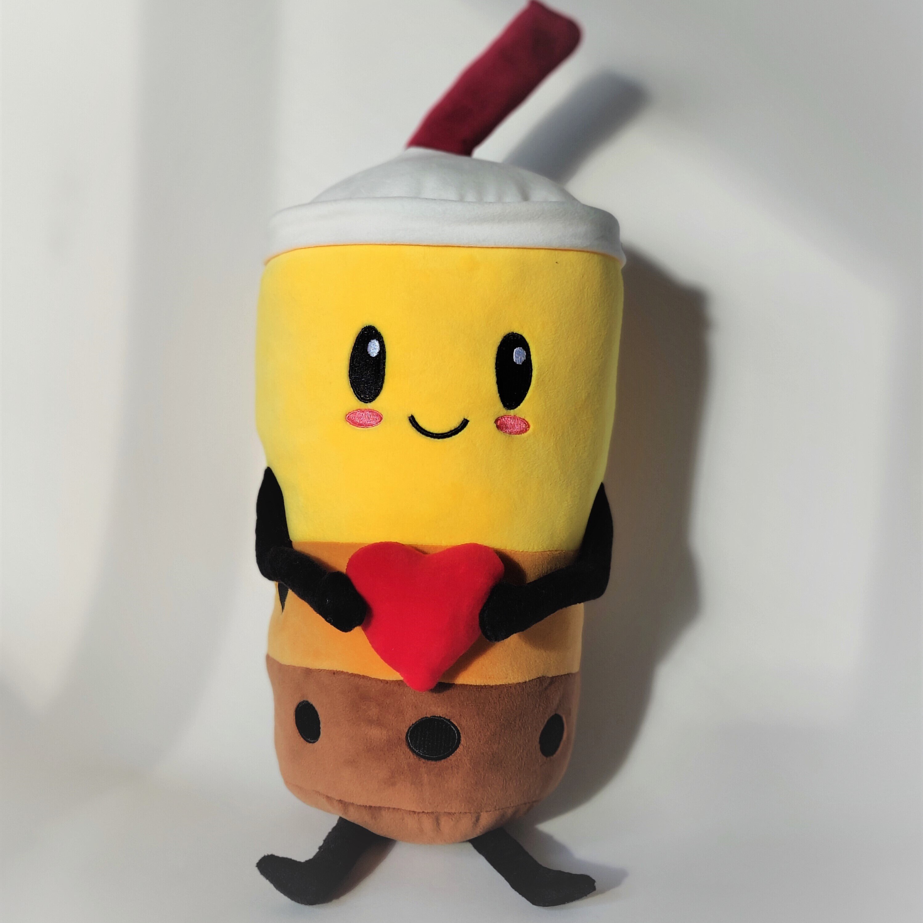 The Cute and Squishy Boba Plushie A Perfect Plush Bubble Tea Gift Meet ...