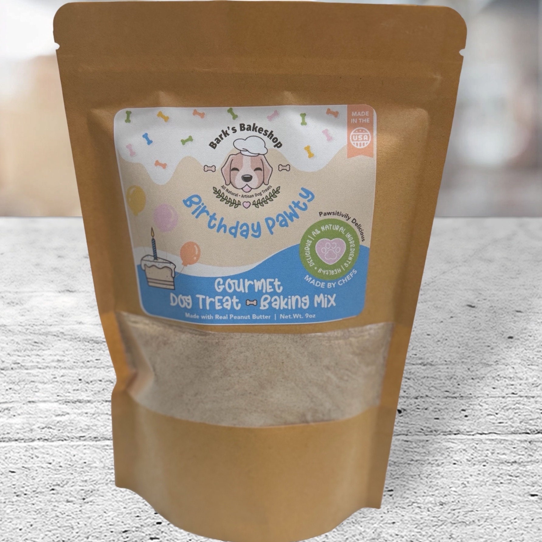 Gourmet Cake Mix for Dogs- Birthday Pawty Flavor - Etsy
