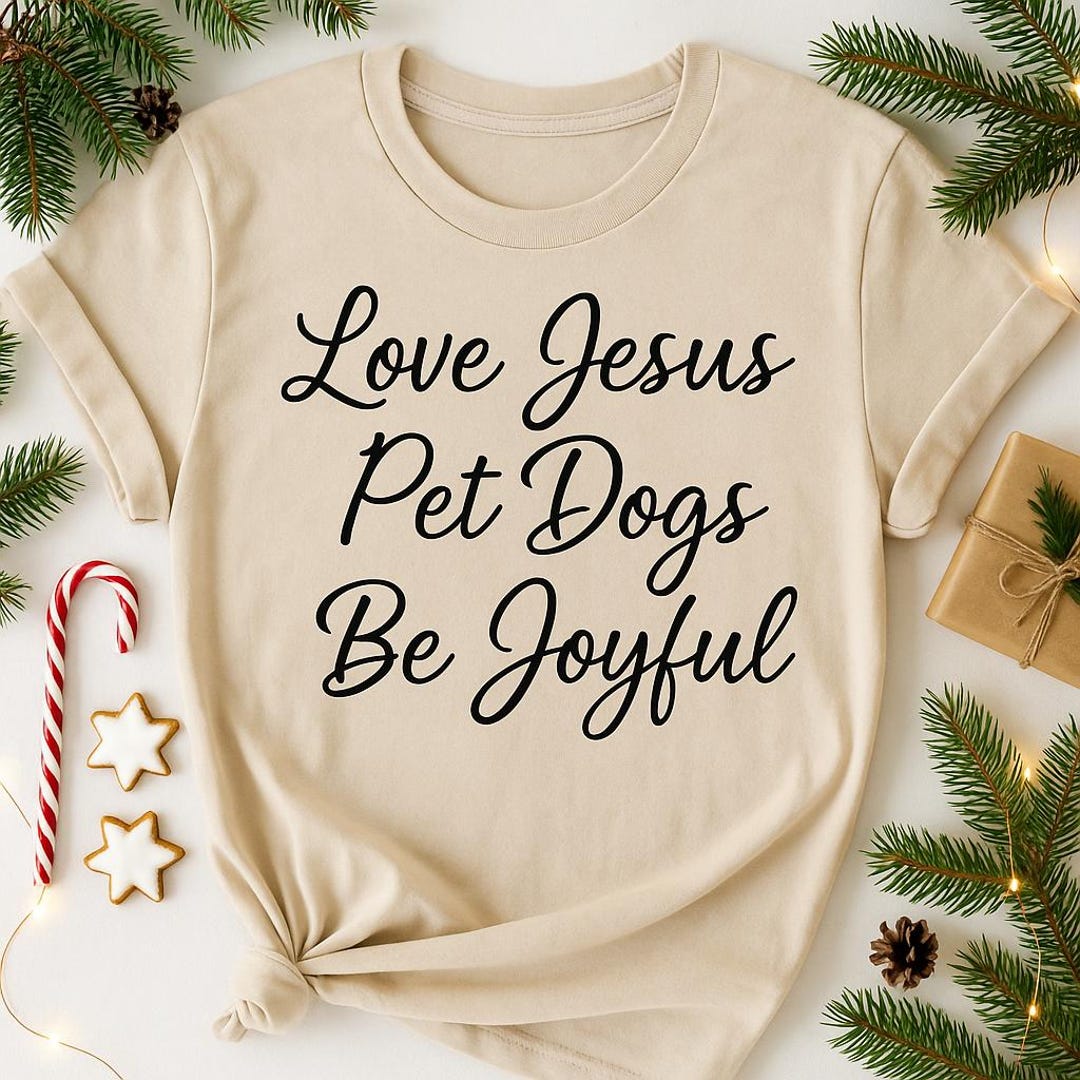 Christian Dog Mom Tee – Love Jesus Pet Dogs Graphic T-shirt - Etsy
