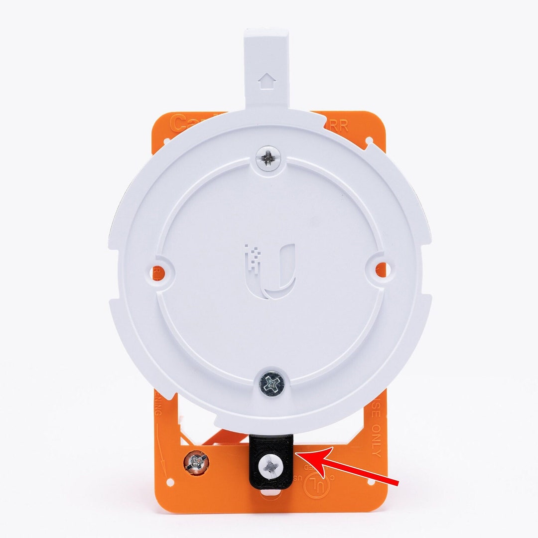 Ubiquiti Unifi Access Point Single Gangbox Adapter Bracket W/ Threaded ...