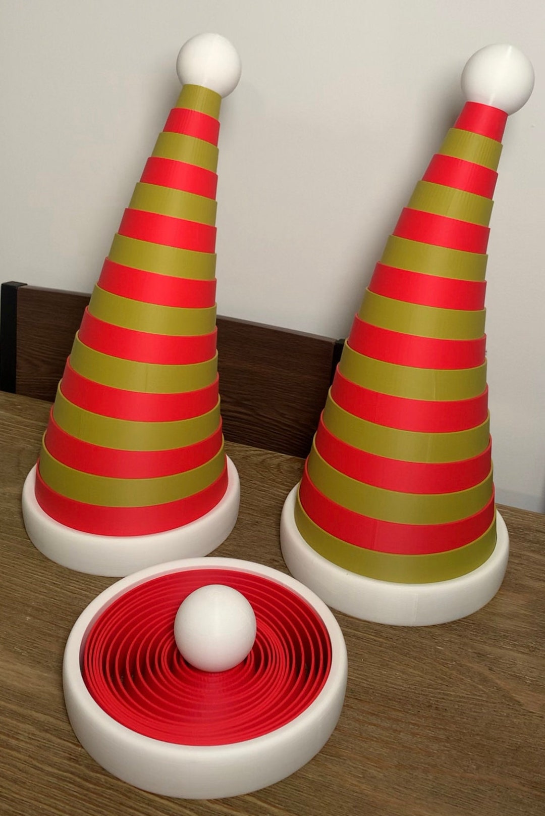 Collapsible Christmas Hat Decoration - STL File for 3D Printing - Etsy