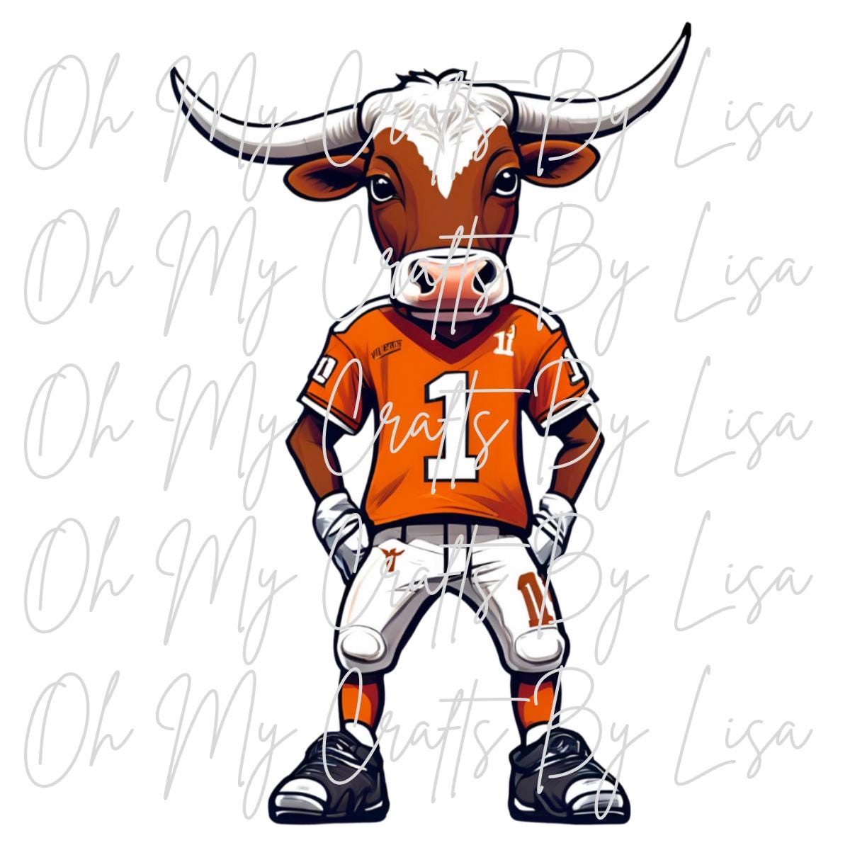 Bevo Texas Longhorn Mascot Image, School Spirit Png, - Etsy
