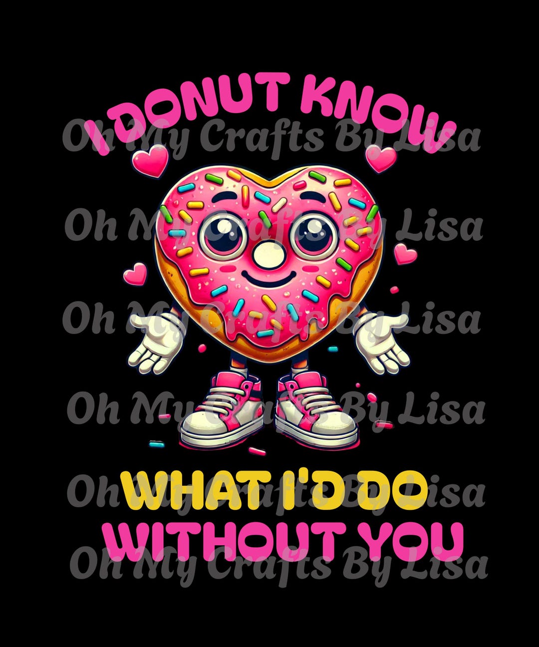I Donut Know What Id Do Without You Png, Valentines Day Couple Png ...