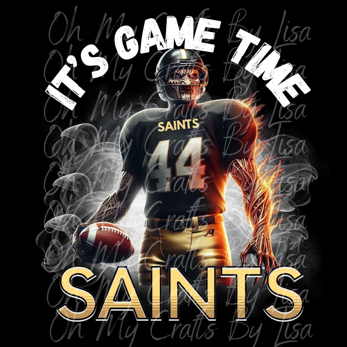 It's Game Time Freddy Football Saints Bundle PNG, Saints Png, Football ...