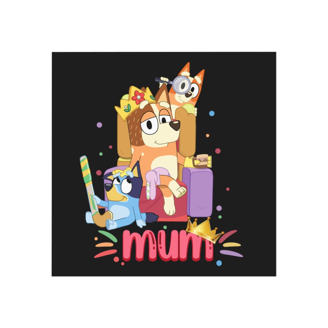 Chilli Heeler Mum Gift for Bluey Mum Fans Bluey Mom Fans - Etsy