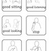 Makaton Visual Cards for Lanyard - Etsy Canada