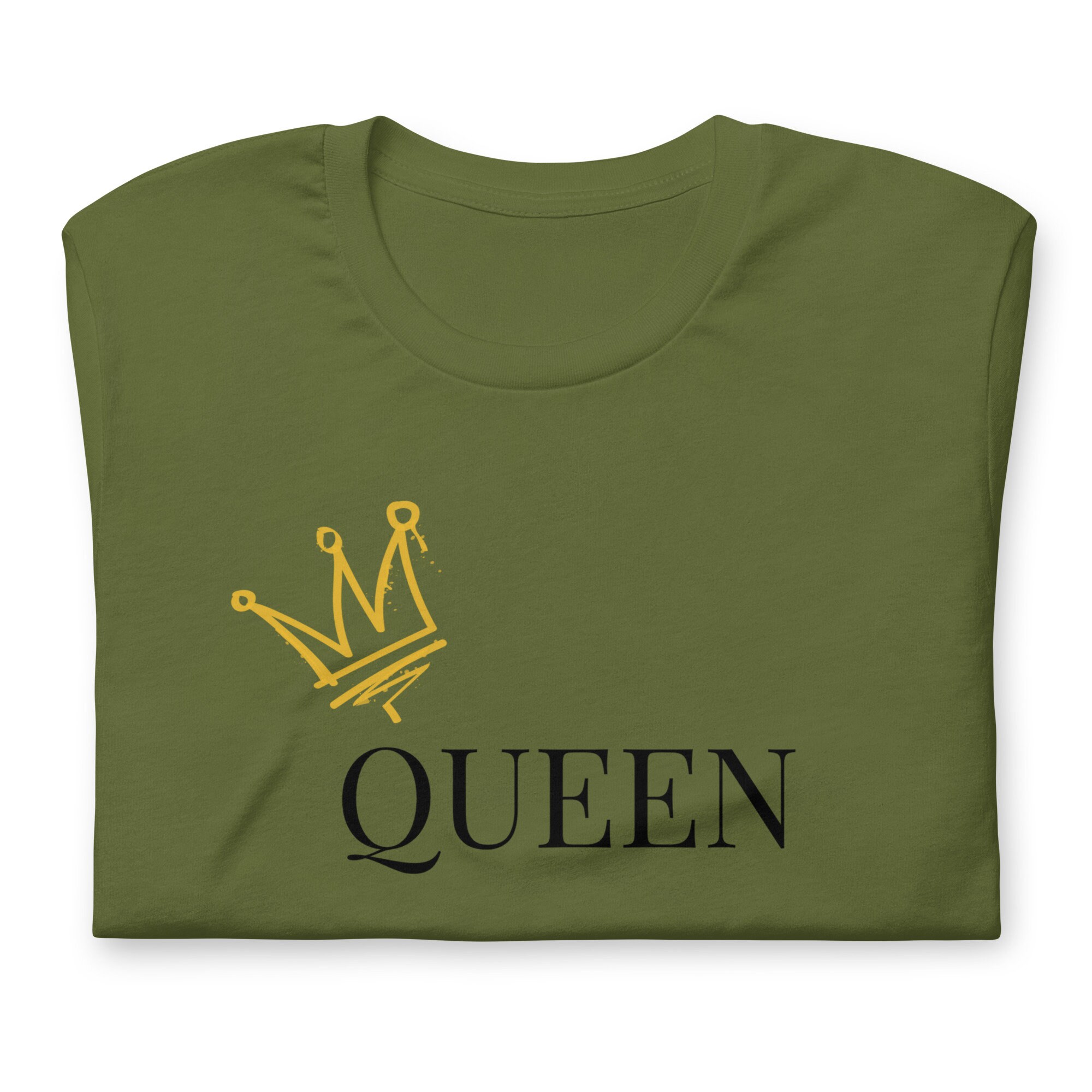 Cute Unique Queen Tshirt Fitted Tshirt Womens Graphic - Etsy