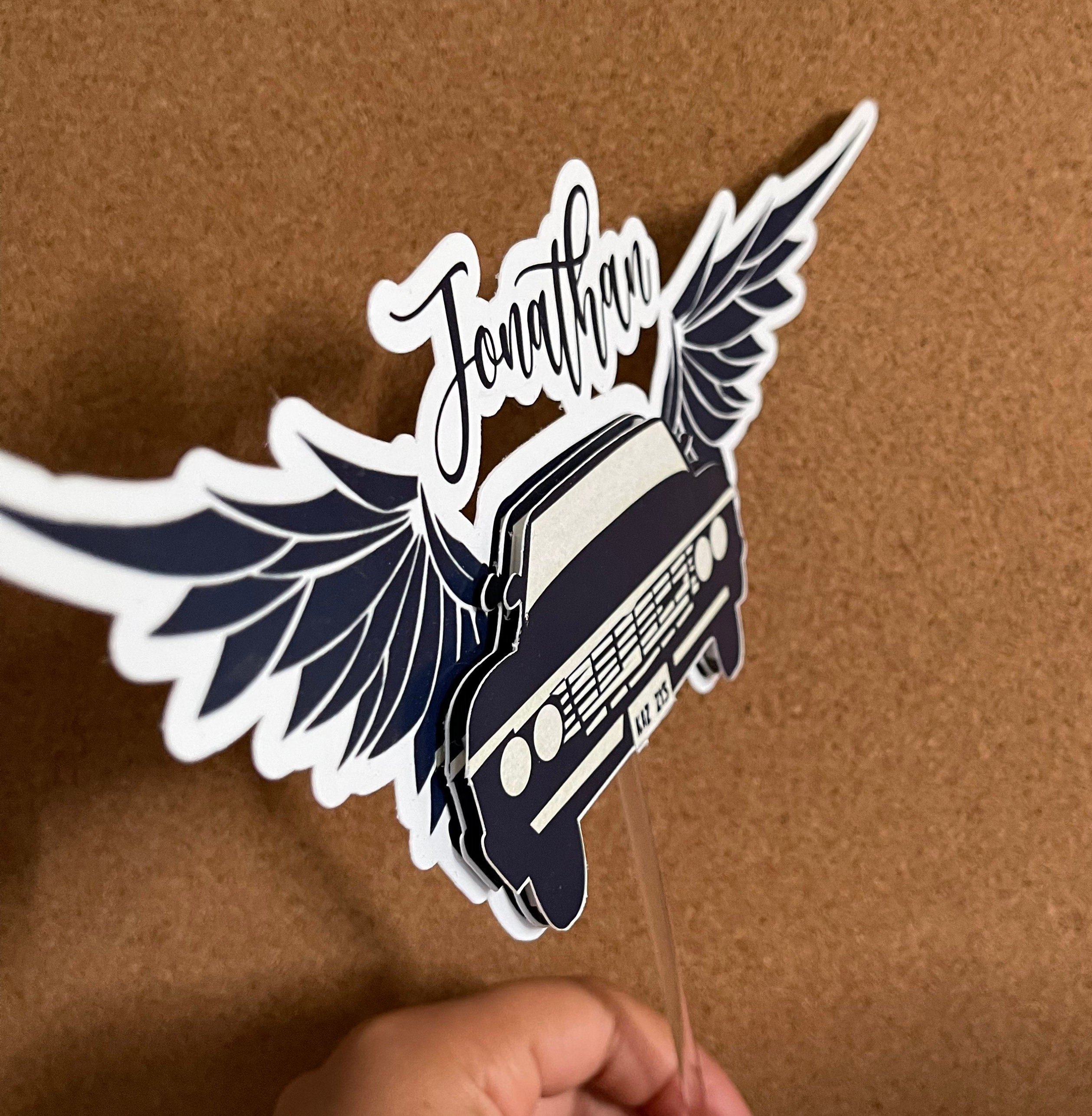 Supernatural Cake Topper | Topper Para Tartas - Etsy