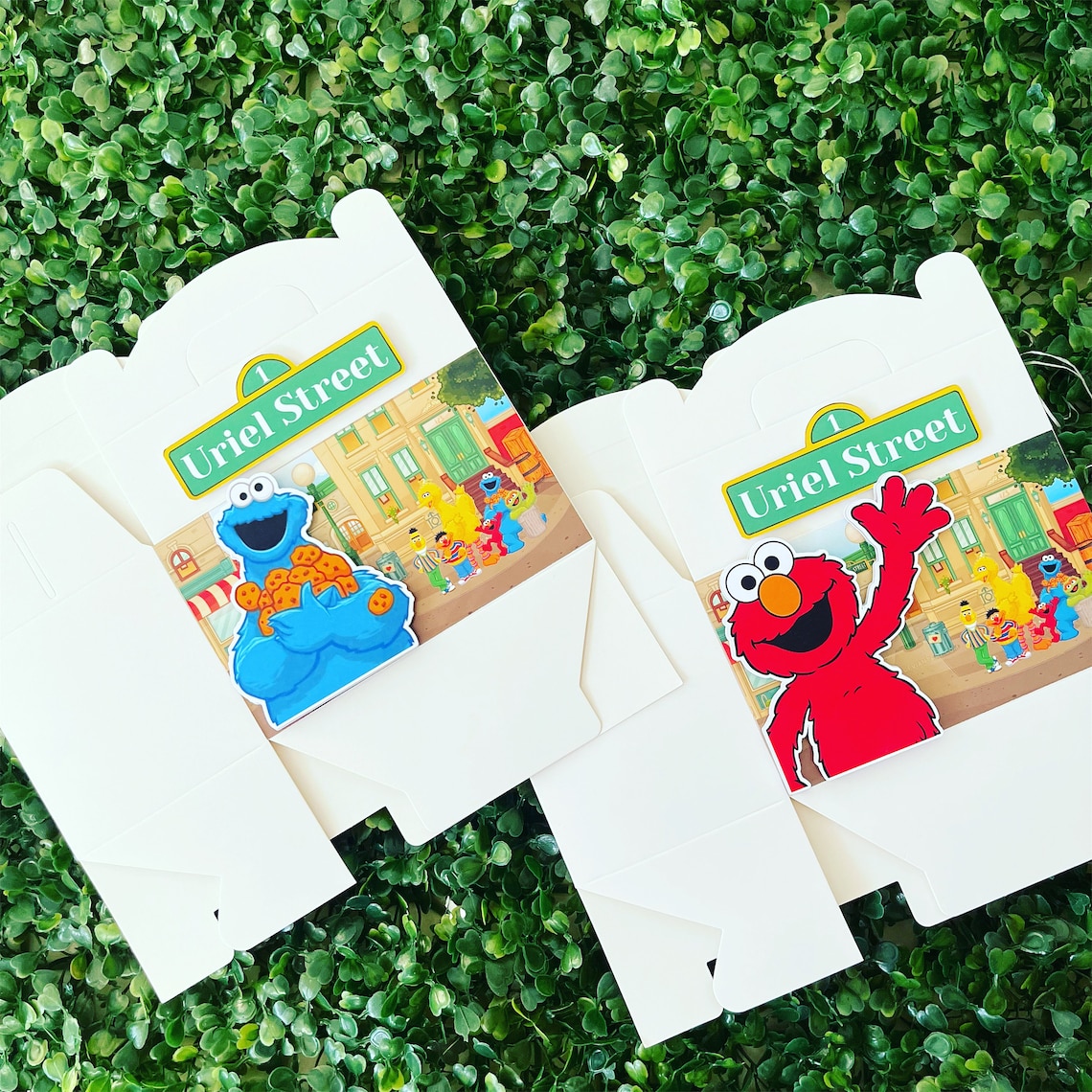 Sesame Street Gable Box Party Favor Candy Box Treat Box - Etsy