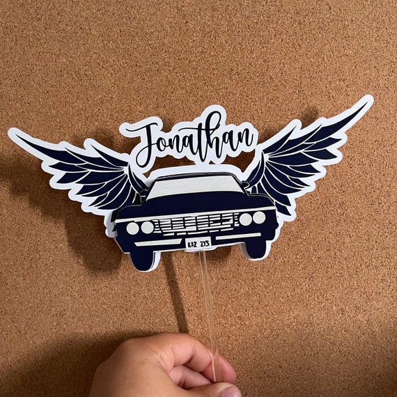 Supernatural Cake Topper Topper Para Tartas - Etsy