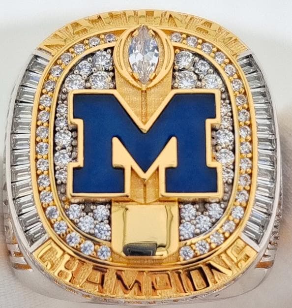 Michigan Wolverines 2023 National Championship Ring ~ High Quality - Etsy