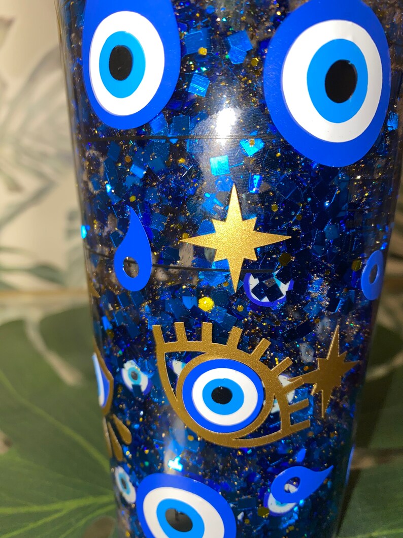 Starbucks Evil Eye Snow Globe / Mal De Ojo Tumbler / Snow Globe - Etsy