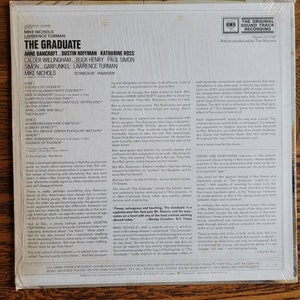 Simon & Garfunkel the Graduate 1968 Columbia Masterworks Vinyl LP - Etsy