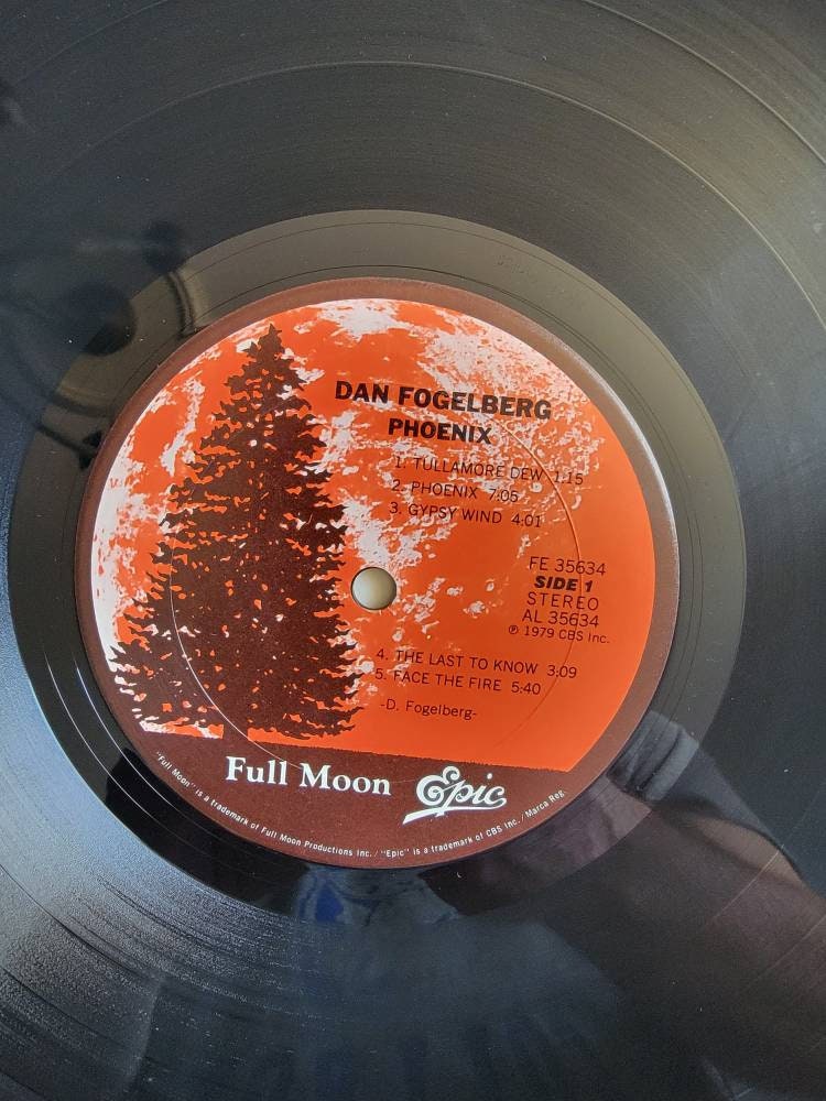 Dan Fogelberg Phoenix 1979 Full Moon Records Vinyl LP - Etsy