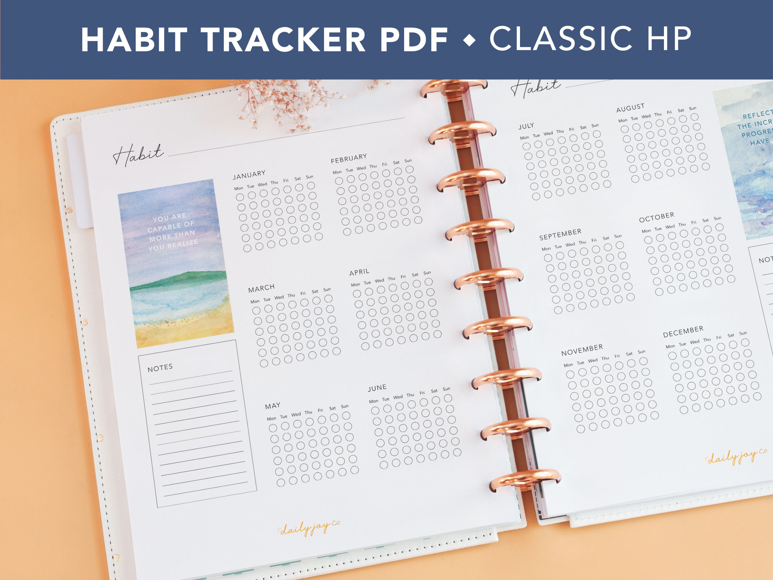 Digital Prints Prints Affirmation Weekday Planner Minimalist Day ...