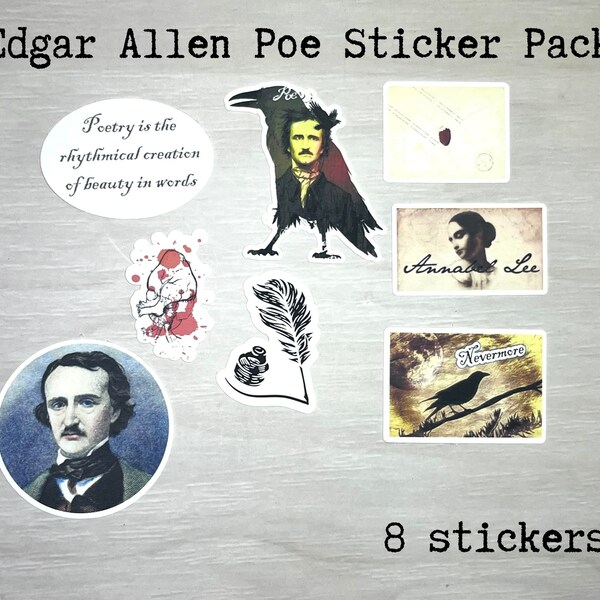 Edgar Allen Poe - Etsy