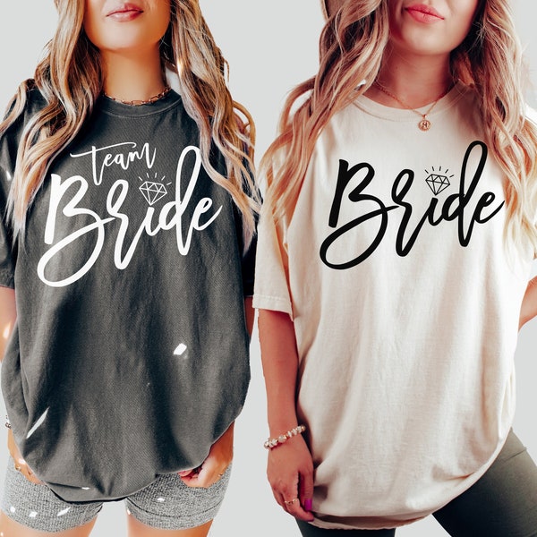 Team Bride Shirts - Etsy