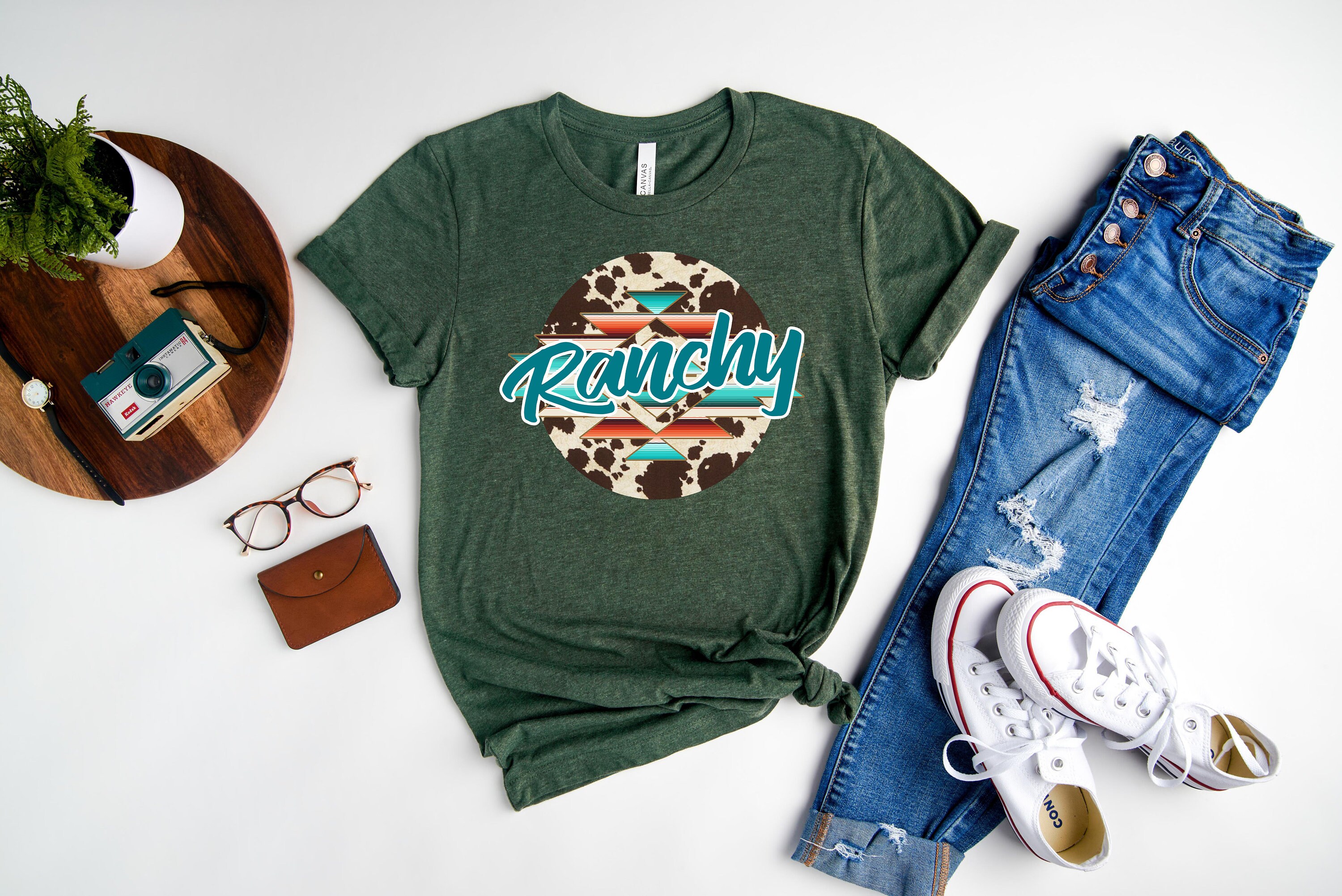 Ranchy Shirt Western Shirt Country Tee Ranch Life Shirt - Etsy