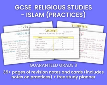 GCSE Religious Studies Notes: Christianity grade 9 Achieved - Etsy