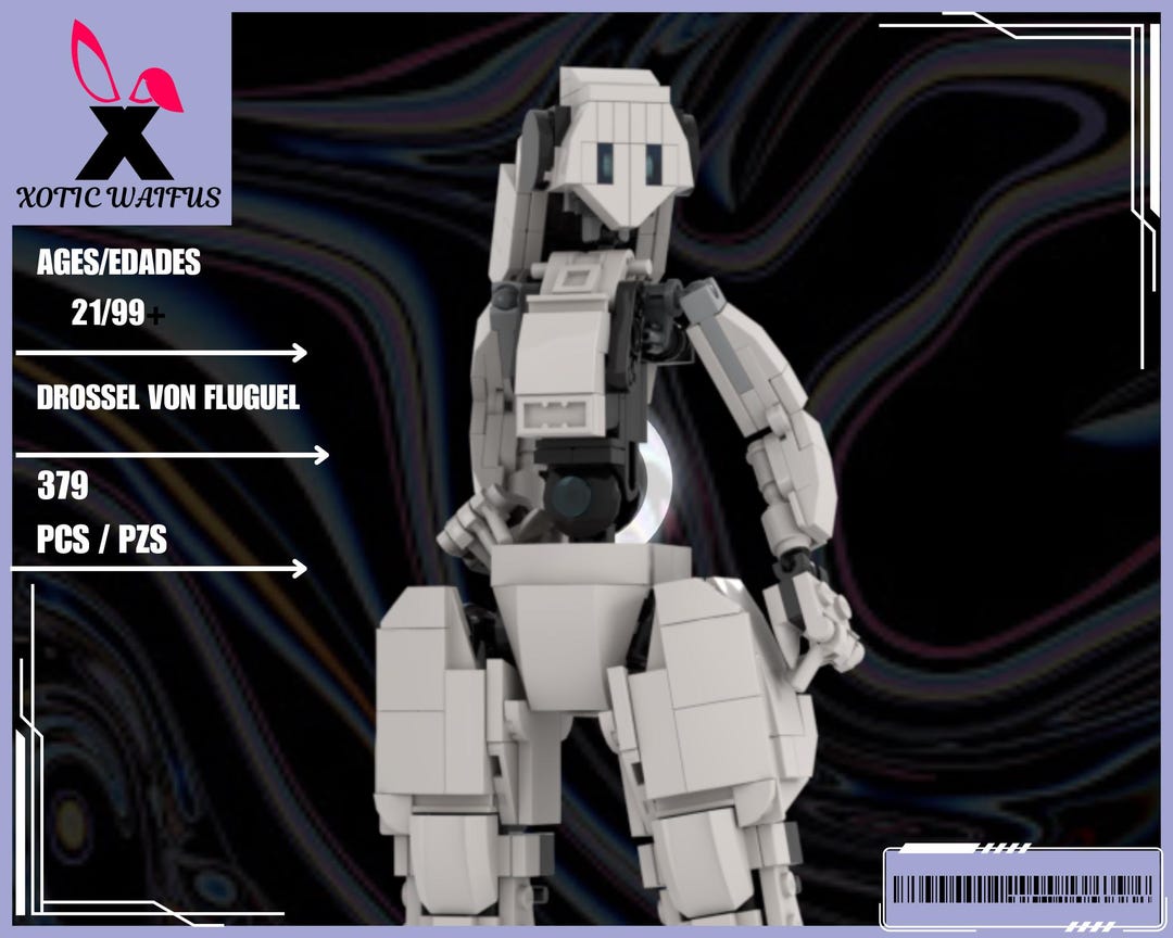 Xotic Waifus: Drossel Von Flugel | Action Figure Digital Manual - Etsy