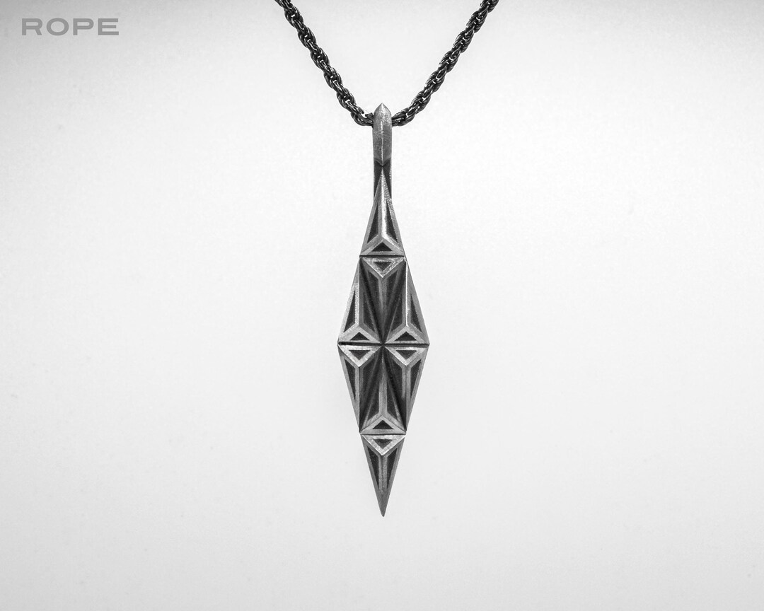 Unique Modern Reversible Mens Necklace Designs, Solid 925 Sterling ...