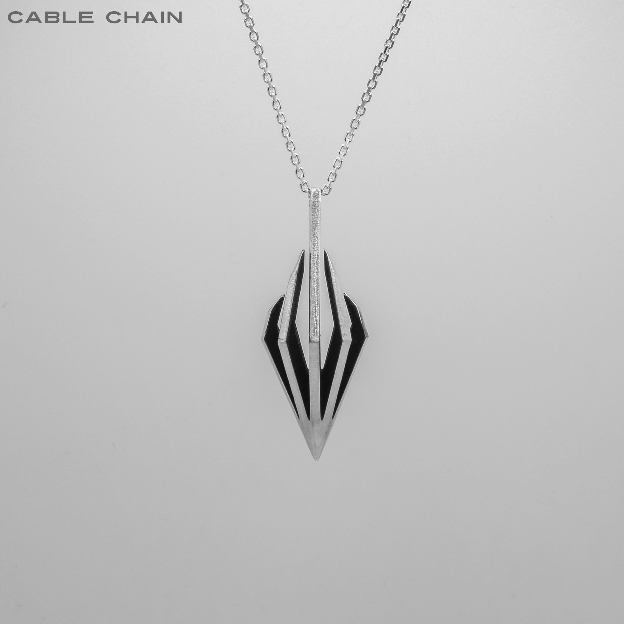Mens Necklace Designs, Parametric Pendulum Pendant Solid 925 Sterling ...