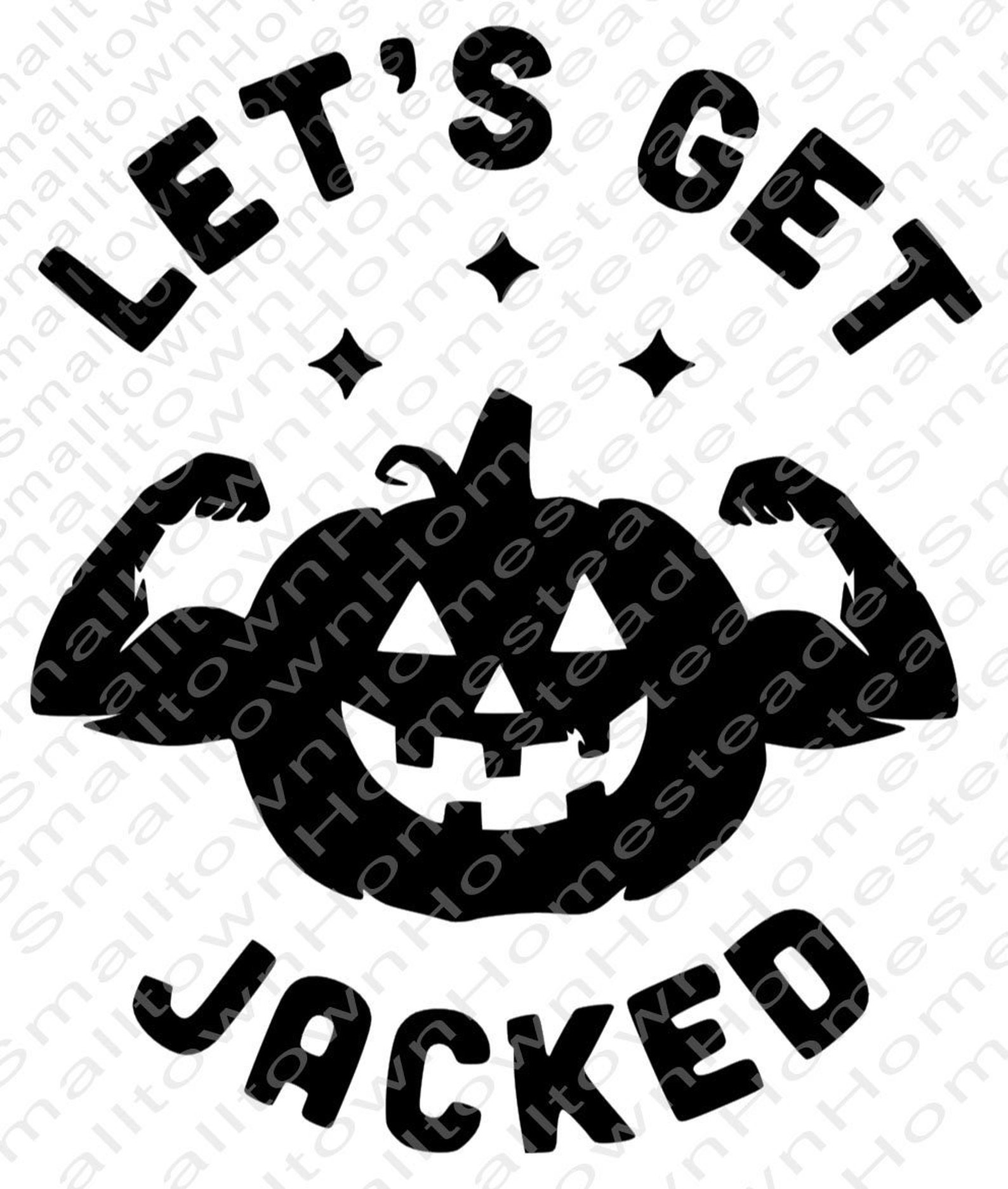 Let’s Get Jacked Pumpkin SVG - Etsy